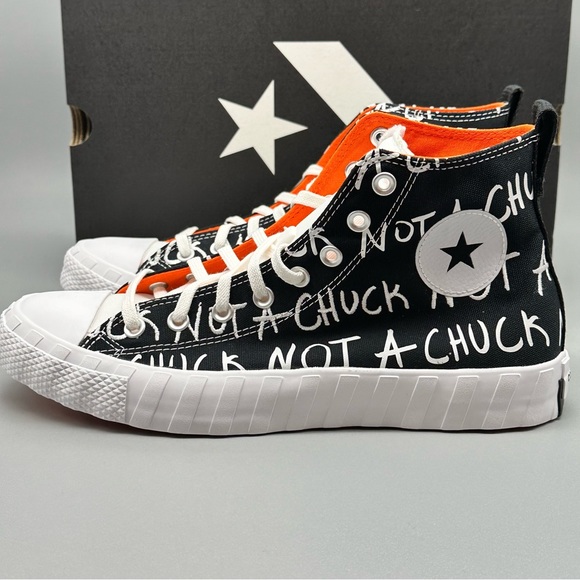 Converse | Shoes | Converse Mens Unttl3d High Top Not A Chuck Black ...